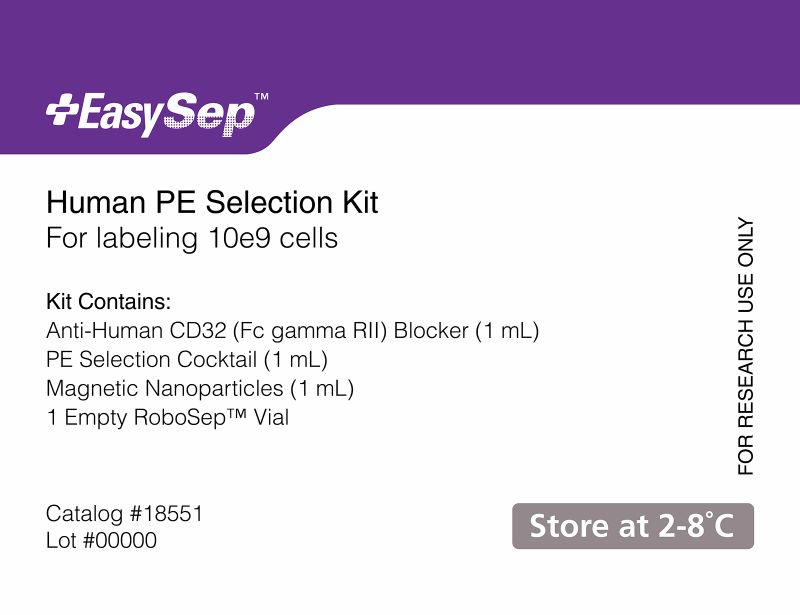 EasySep Human PE Positive Selection Kit II | 製品情報 | ベリタス